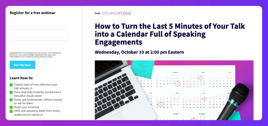Our Process | SpeakerFlow | Software for Thought Leaders