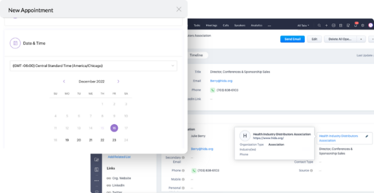 Bookings Features | SpeakerFlow Operating System